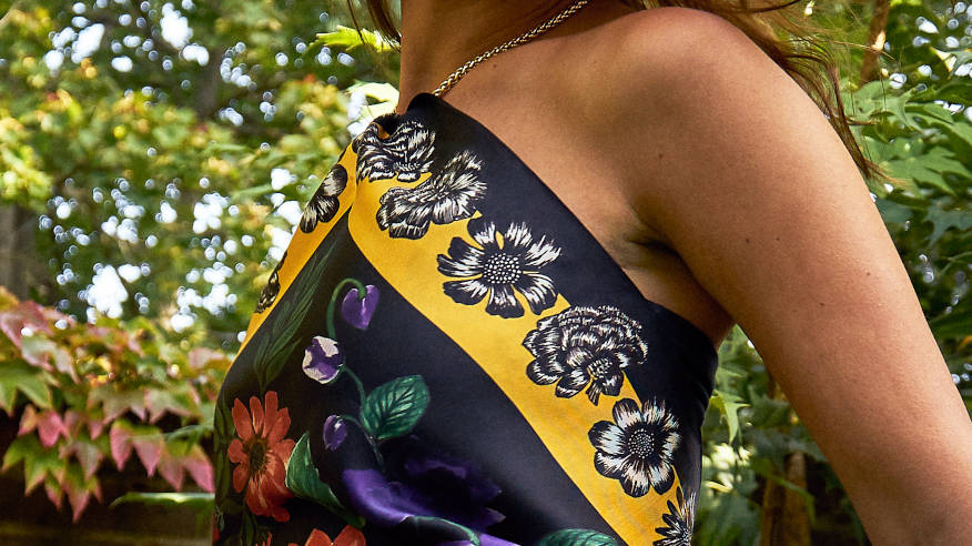 How to Wear the Botanical Garden Scarf – Shaku