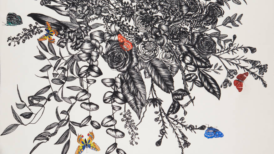 How to Draw a Butterfly - Tutorial with Shaku