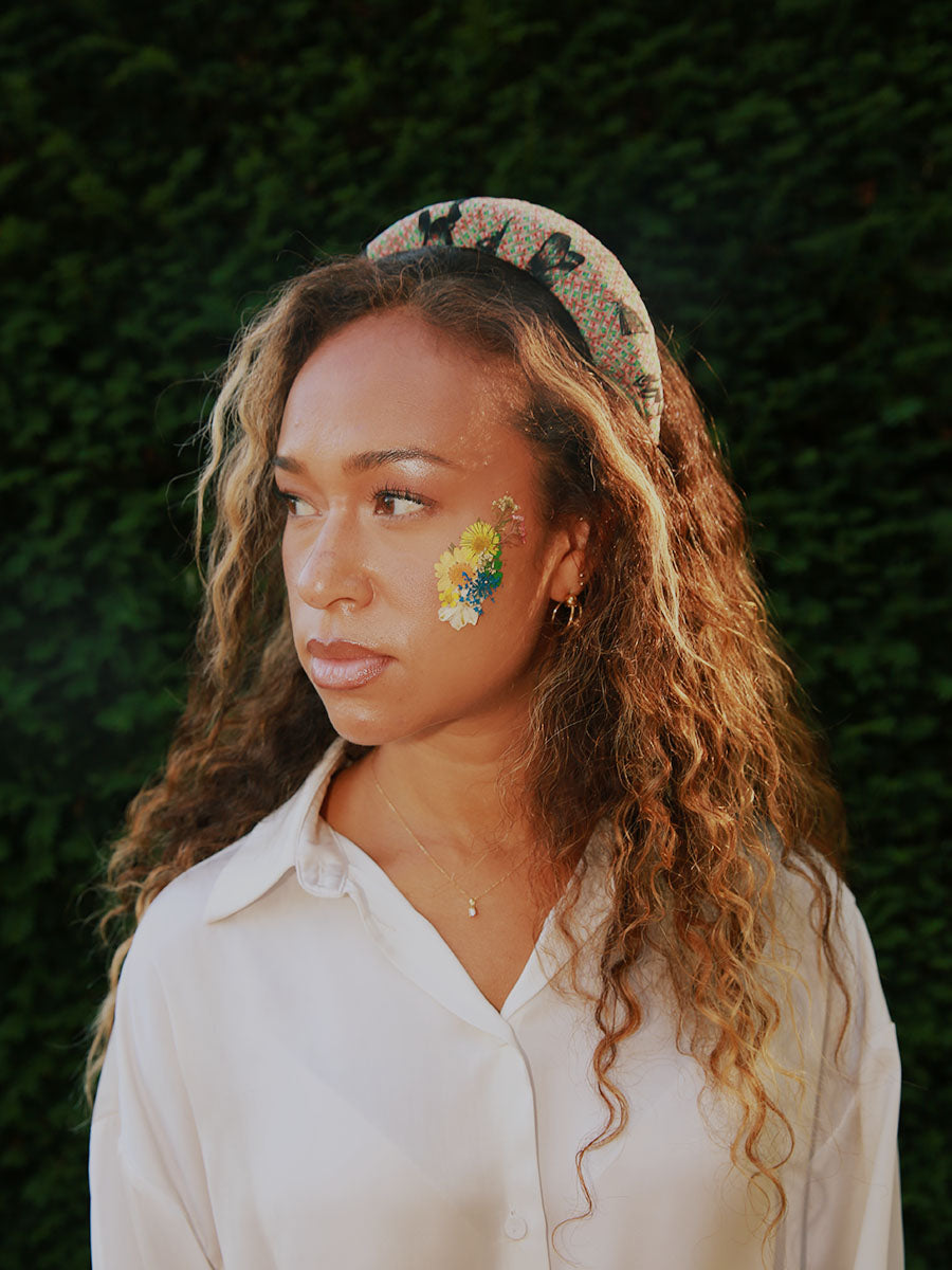 Topaz Dream Croissant Headband – Shaku