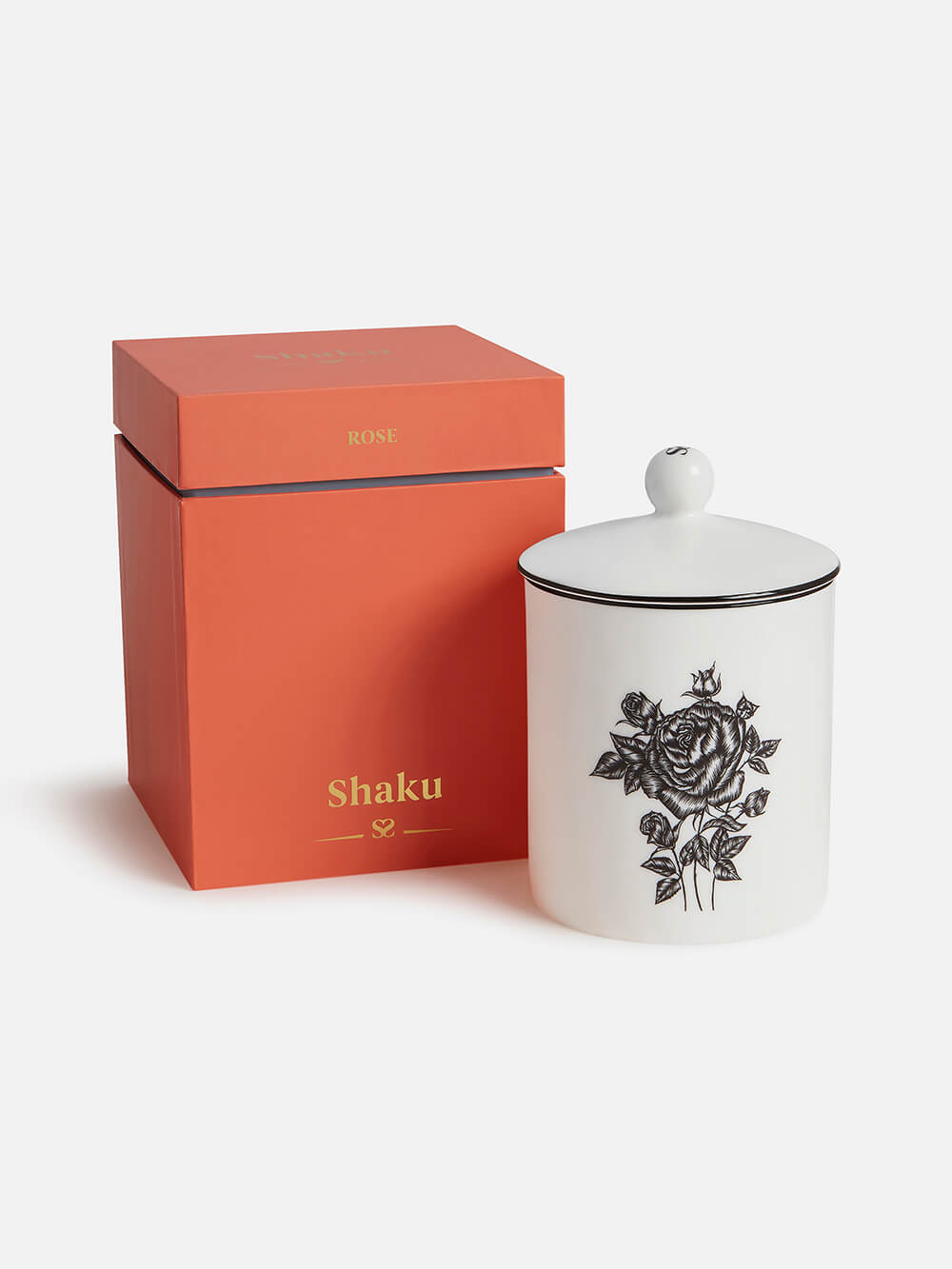 Rose Scented Candle | London Luxury Candles – Shaku